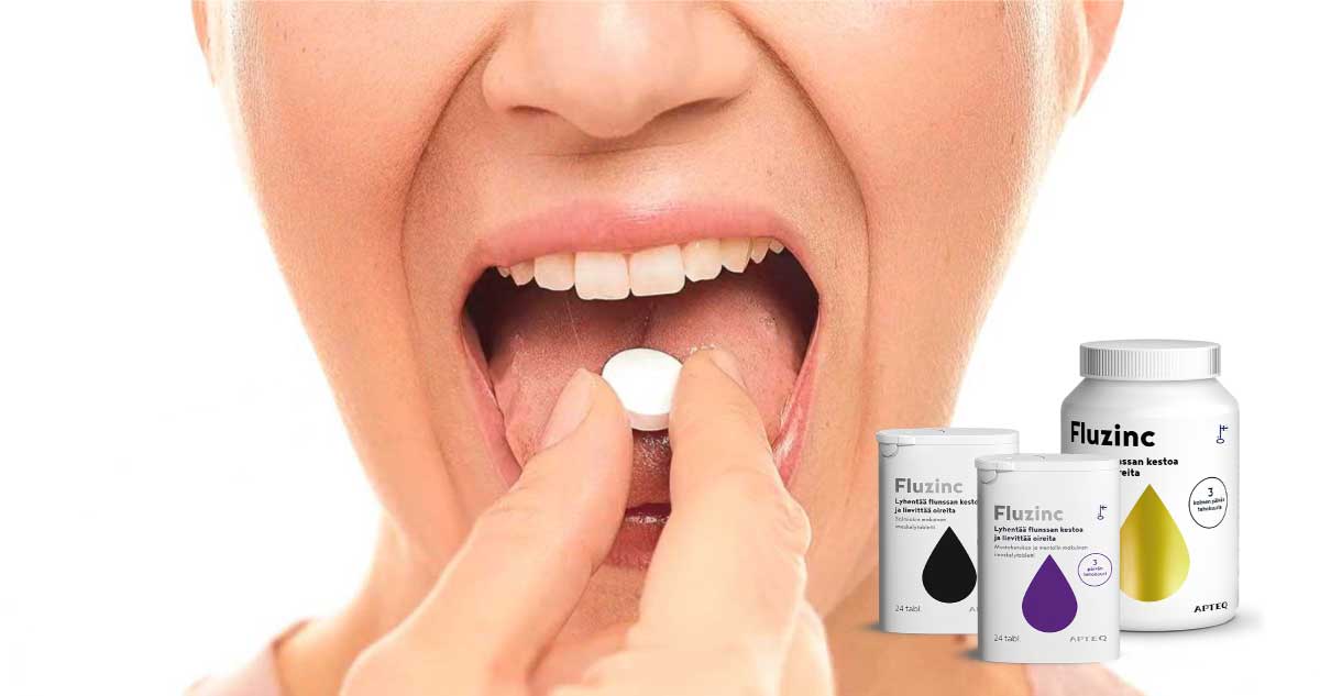 Fluzinc on ensimmäinen MDR-hyväksytty sinkkituote flunssan hoitoon - Apteq